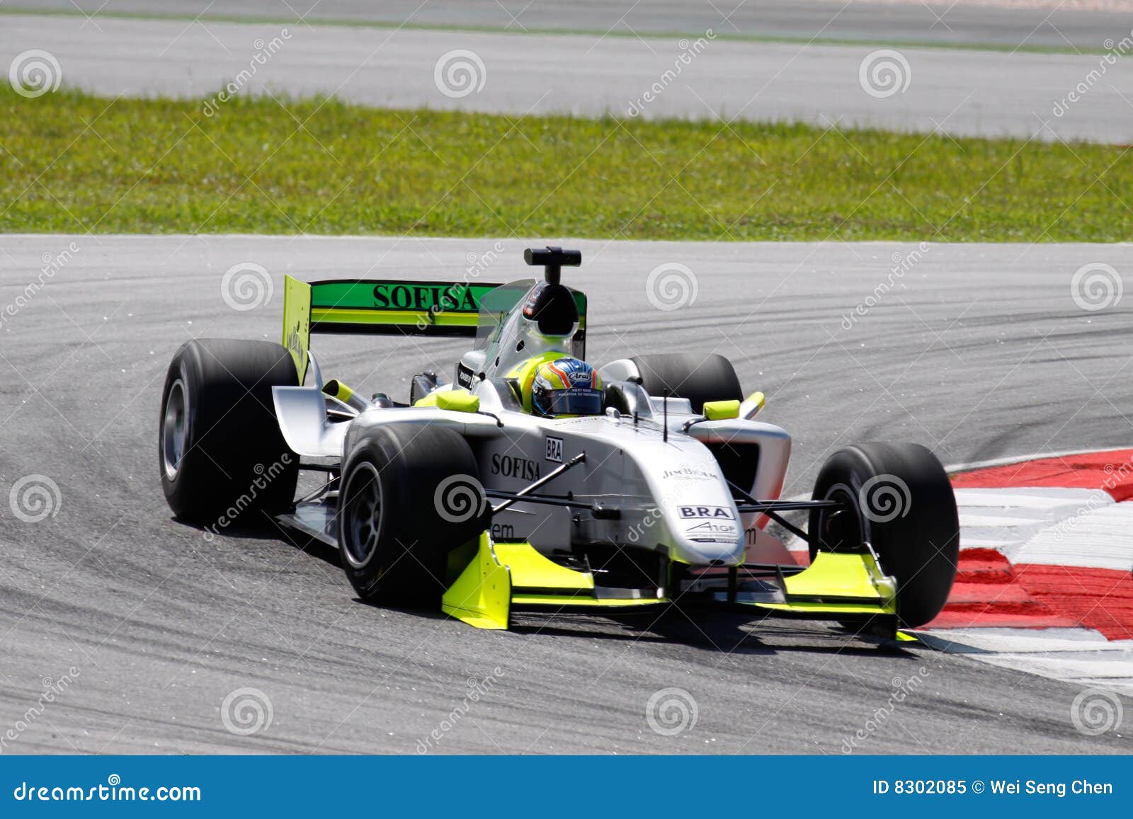 Team Brazil A1 GP car editorial image. Image of grand - 8302085