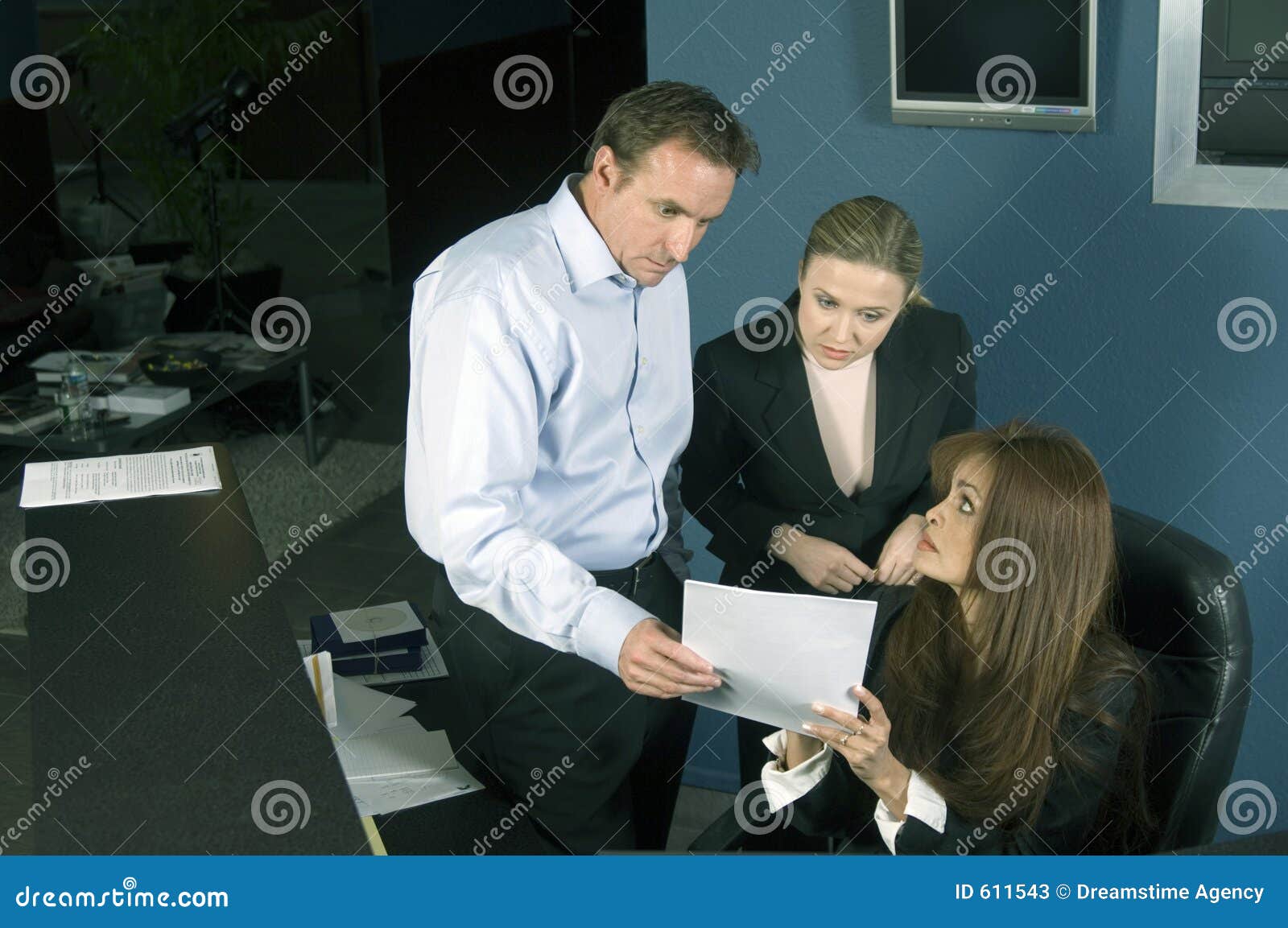 Team briefing stock image. Image of cooperation, competition - 611543
