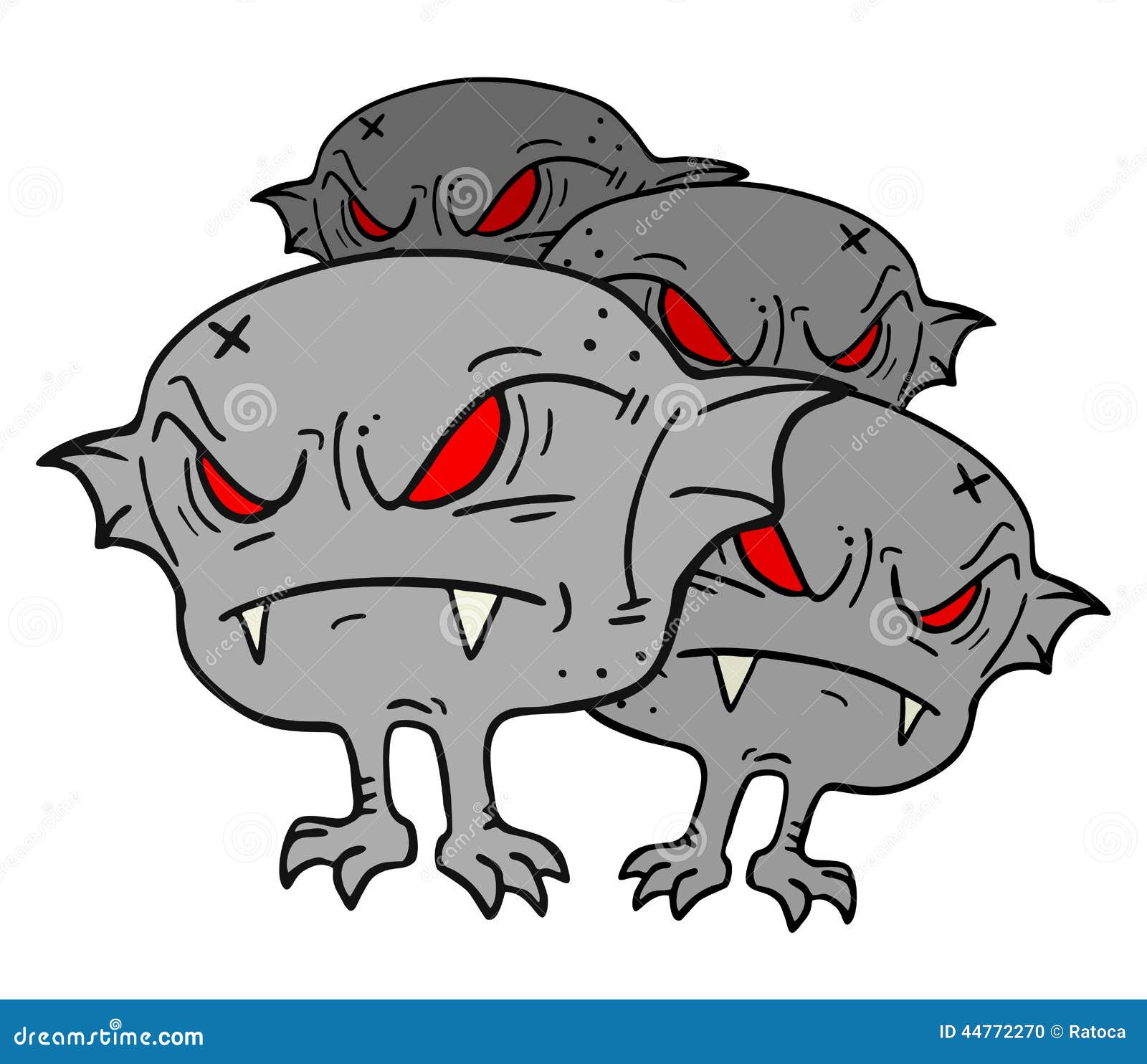Team bug stock vector. Illustration of monster, style - 44772270