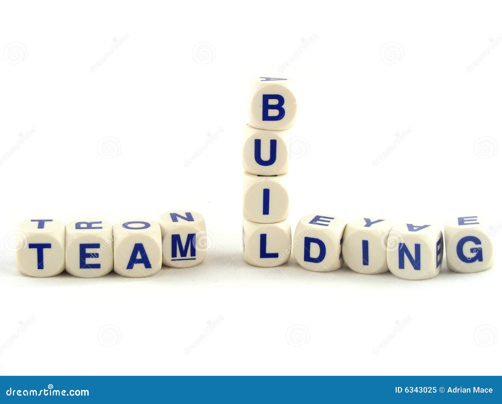 Team Building stock image. Image of motivating, word, blocks - 6343025