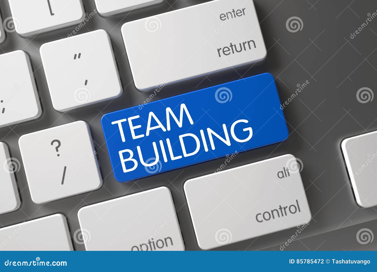 Team Building Button. 3D. stock illustration. Illustration of ...