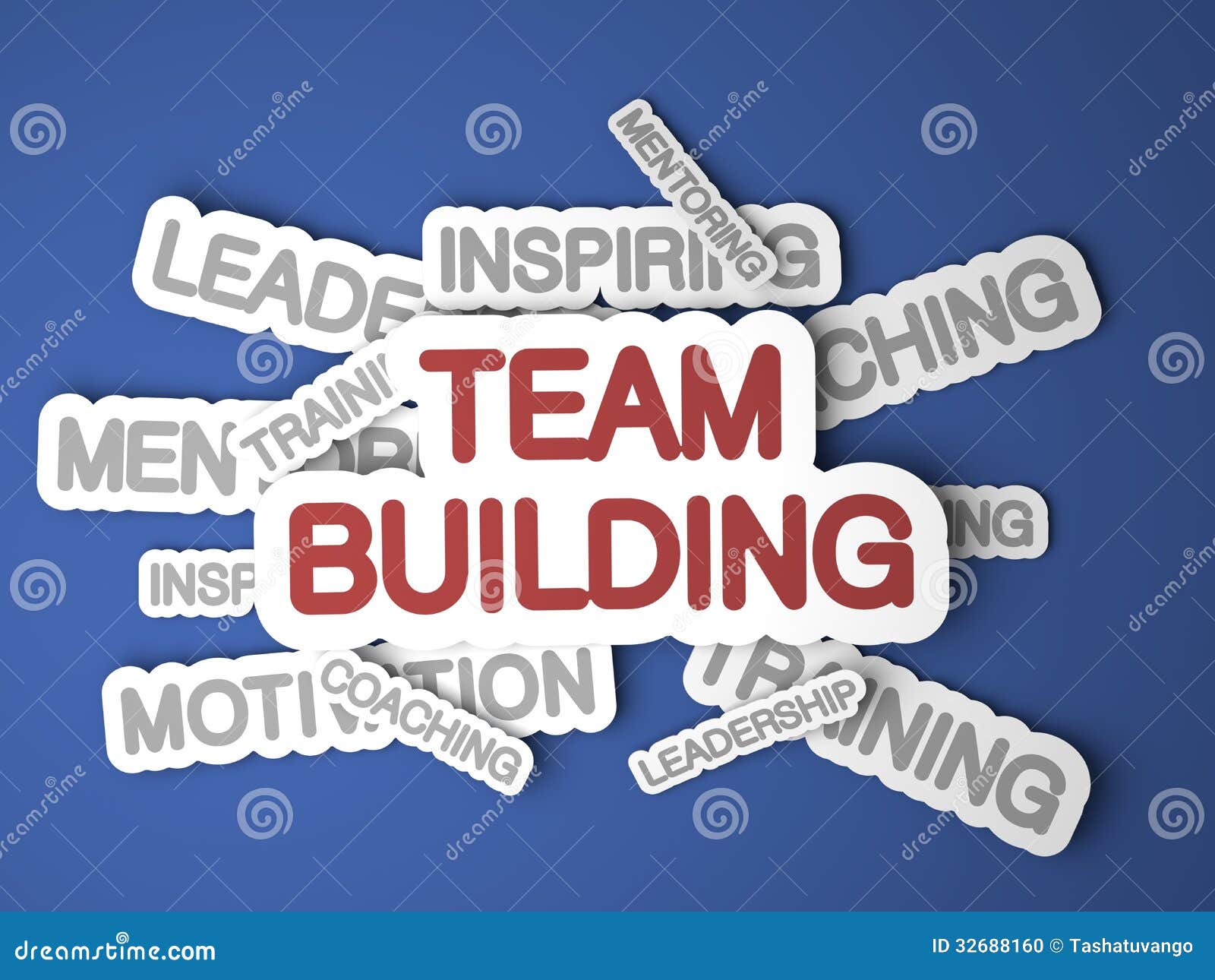 Team Building Concept. stock illustration. Illustration of intelligence ...