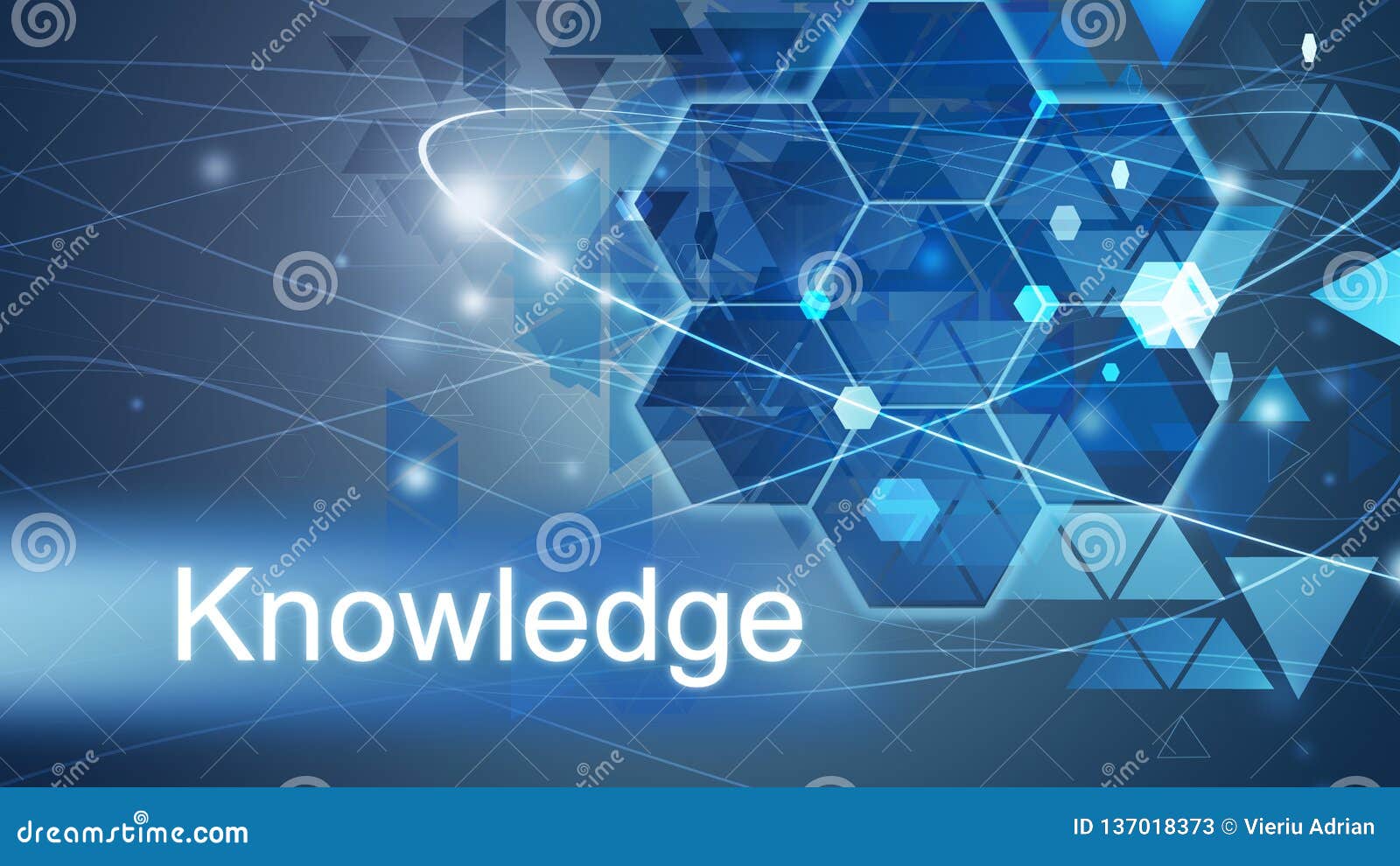 Knowledge Business Background Stock Illustration - Illustration of ...