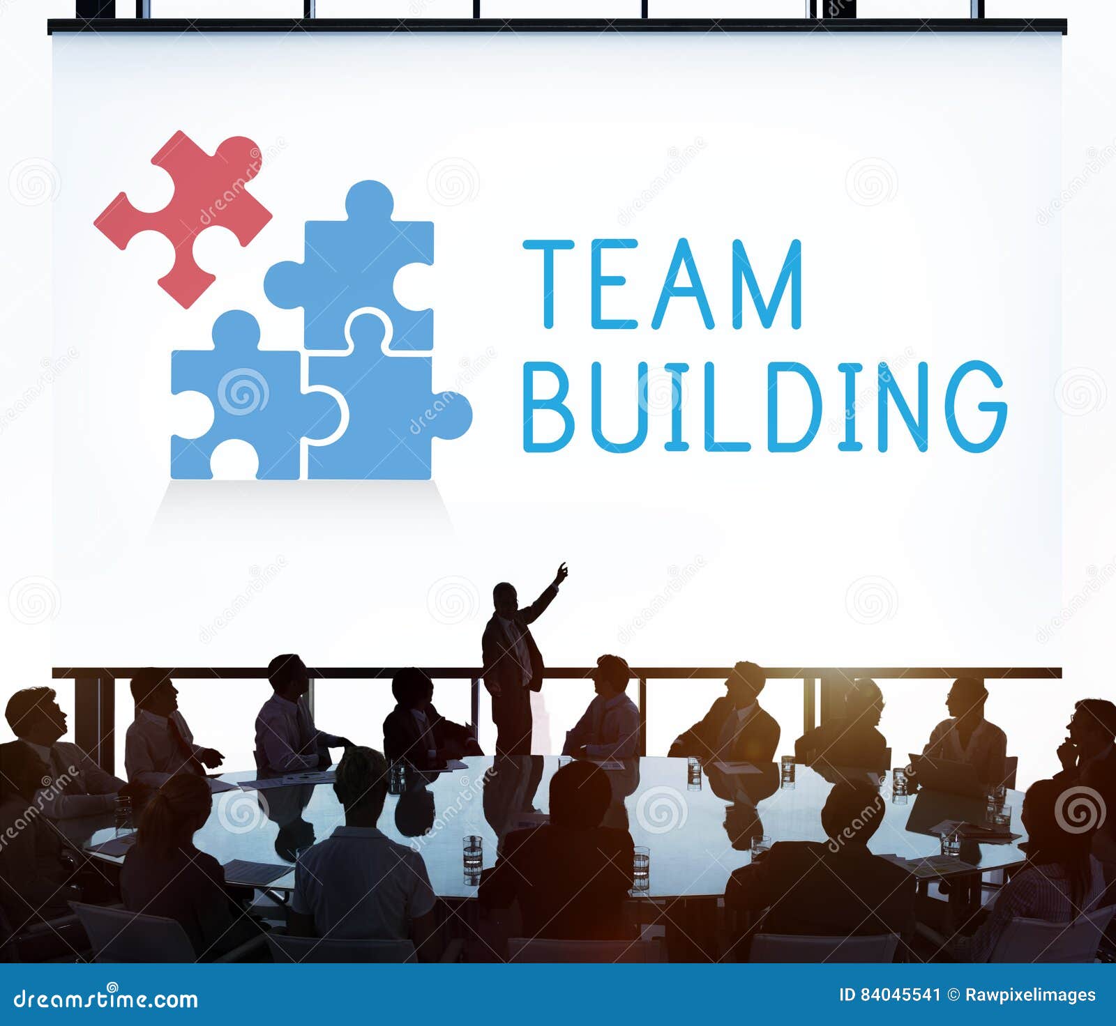 Team Building Group Work Concept Stock Image - Image of planning ...