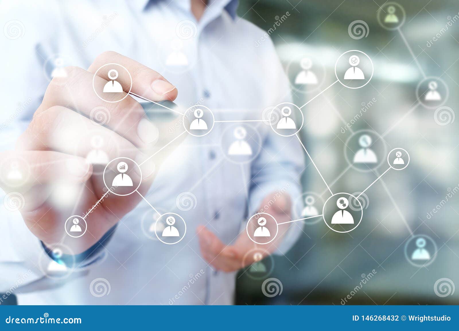 Team Building Structure and Organization Concept. HR and Recruitment ...