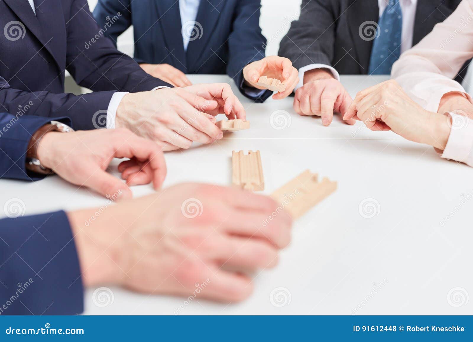 Team Building Workshop for Success Stock Photo - Image of business ...
