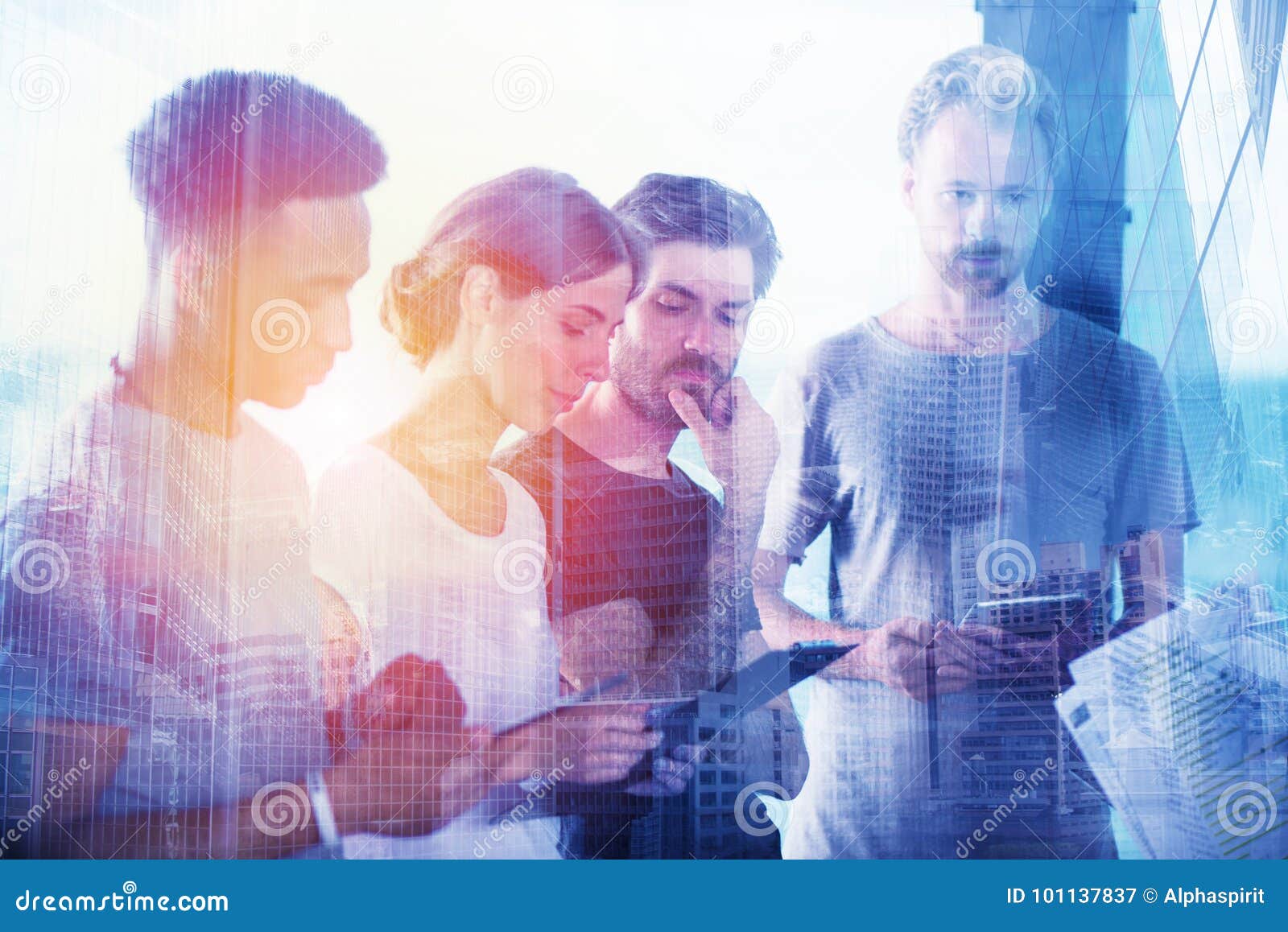 Top View Of Project Team Working On Stairs Royalty-Free Stock ...