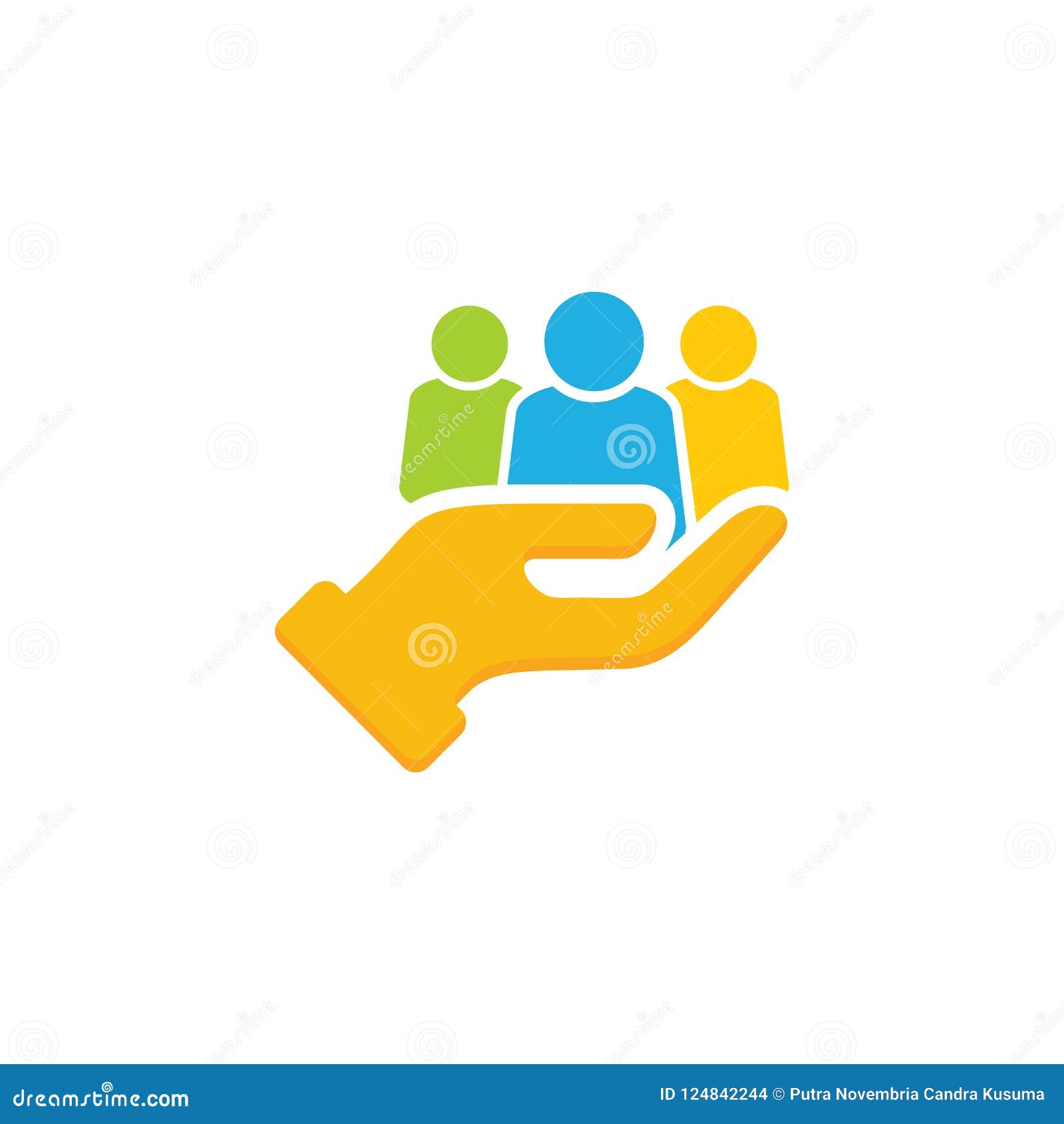 Team Care Logo Icon Design ilustración del vector. Ilustración de ...