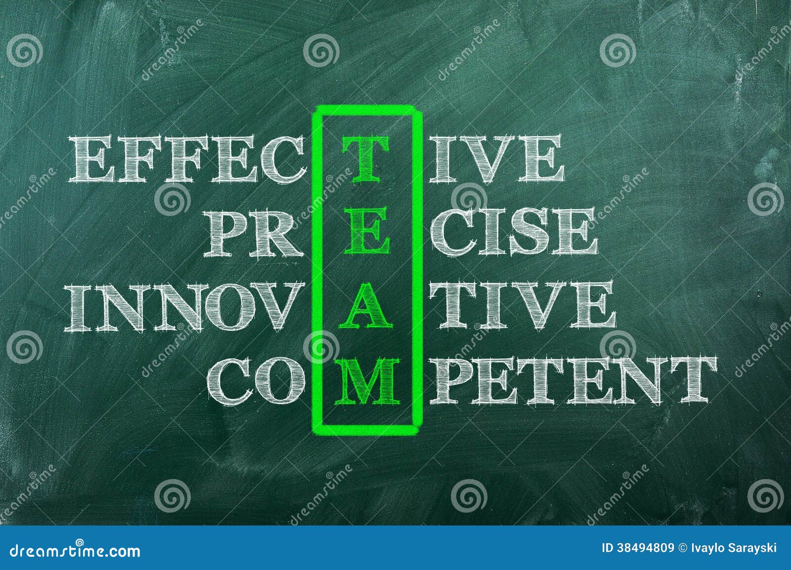 Team chalkboard stock image. Image of conceptual, creative - 38494809