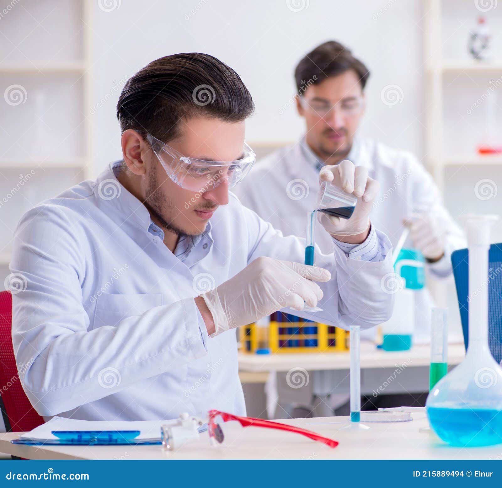 Team of Chemists Working in the Lab Stock Photo - Image of medical ...