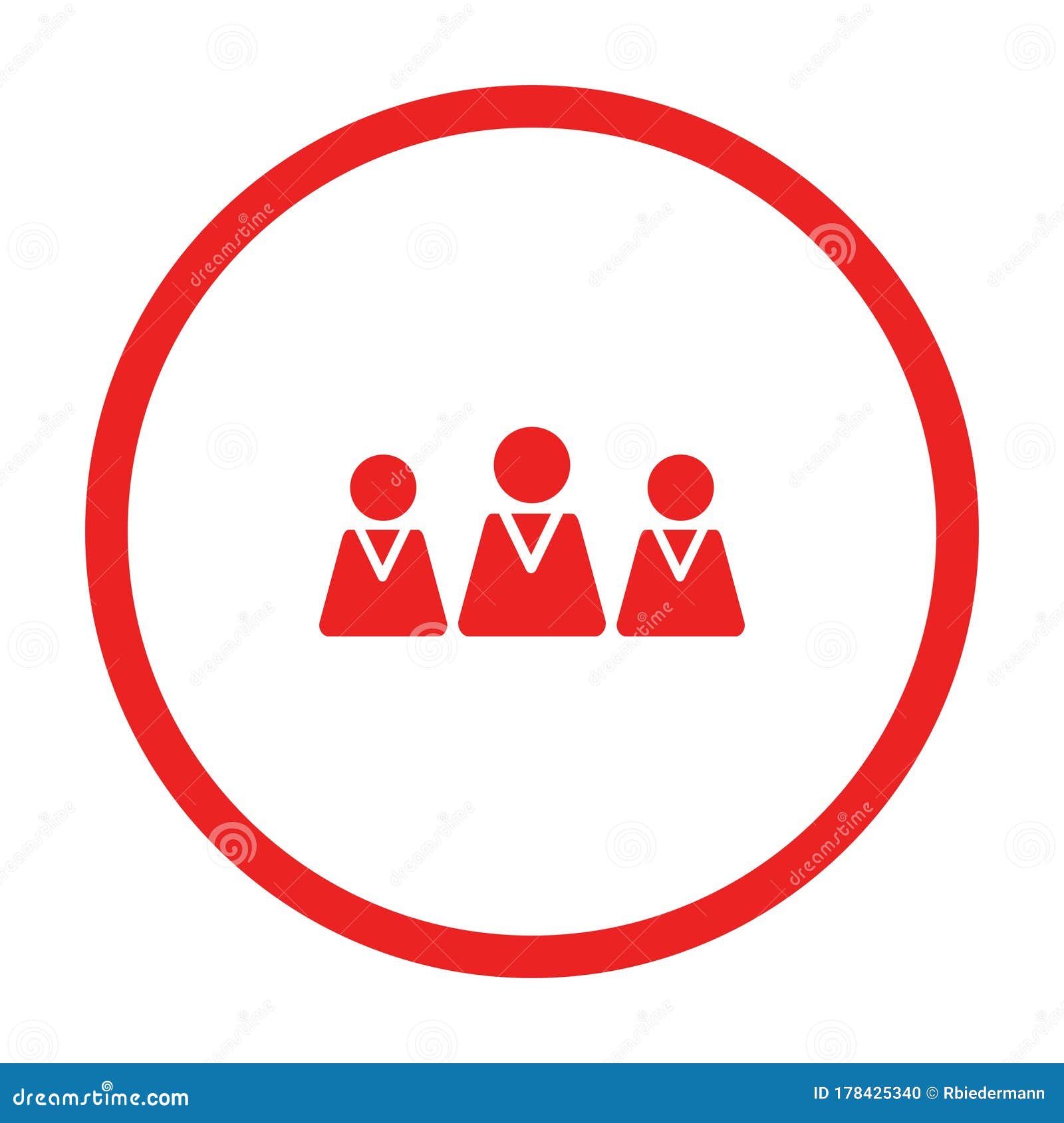 Team and circle stock vector. Illustration of human - 178425340