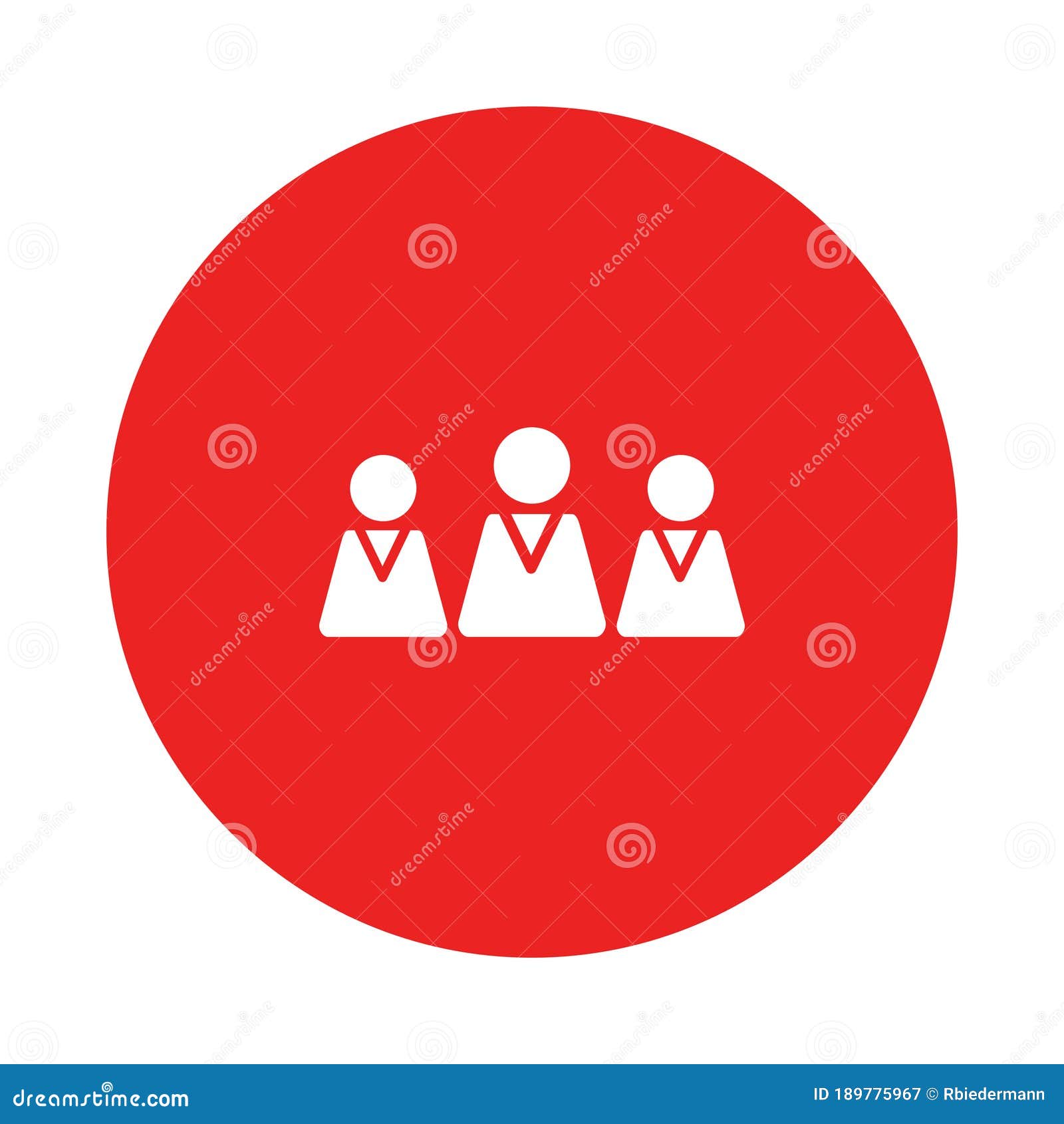 Team and circle stock vector. Illustration of icon, hierarchy - 189775967