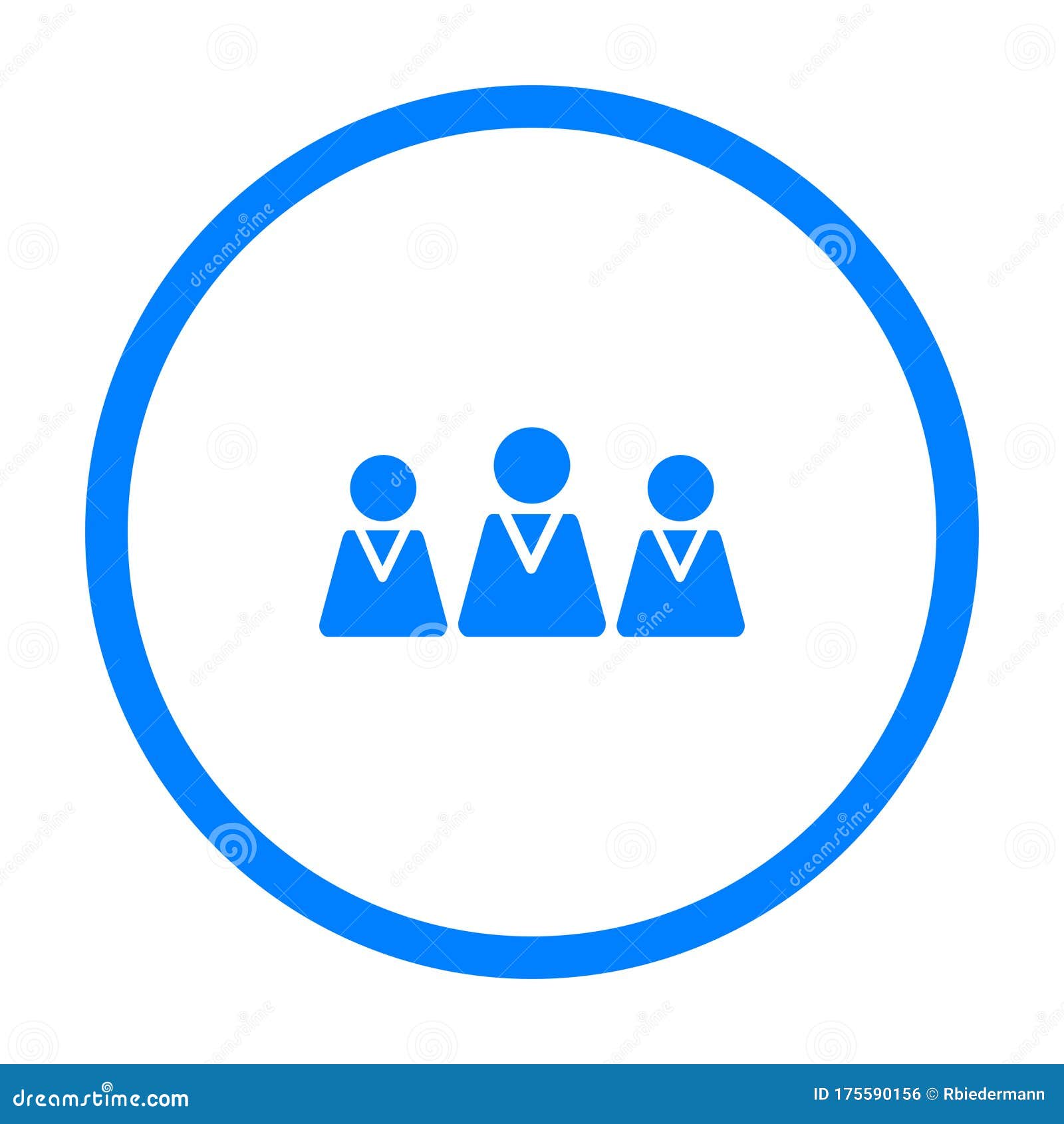 Team and circle stock vector. Illustration of circle - 175590156