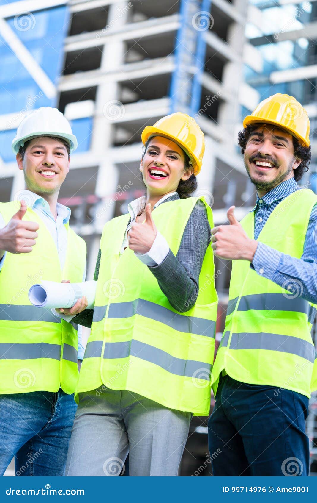Team of Civil Engineers and Architects at Construction Stock Photo ... Team of Civil Engineers and Architects at Construction Stock Photo ...
