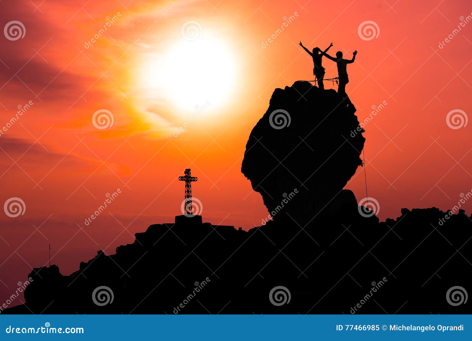 Men Climbing Mountain Summit Teamwork Stock Photos - 150 Images