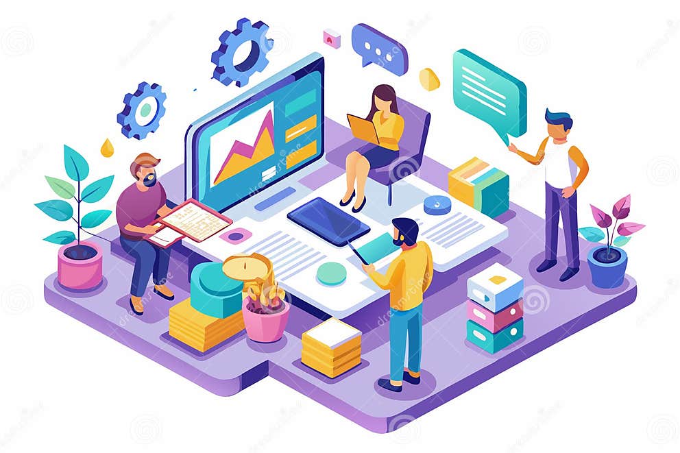 A Team Collaborates in a Customizable Isometric Workspace for Usability ...