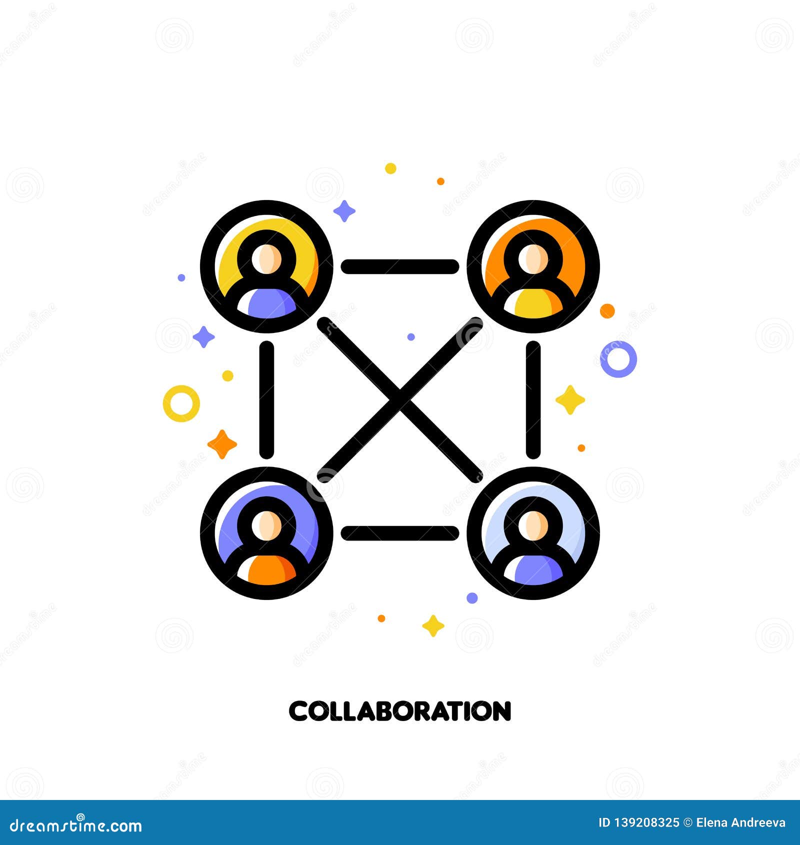 Collaboration Icon Simple Element From Soft Skills Icons Collection