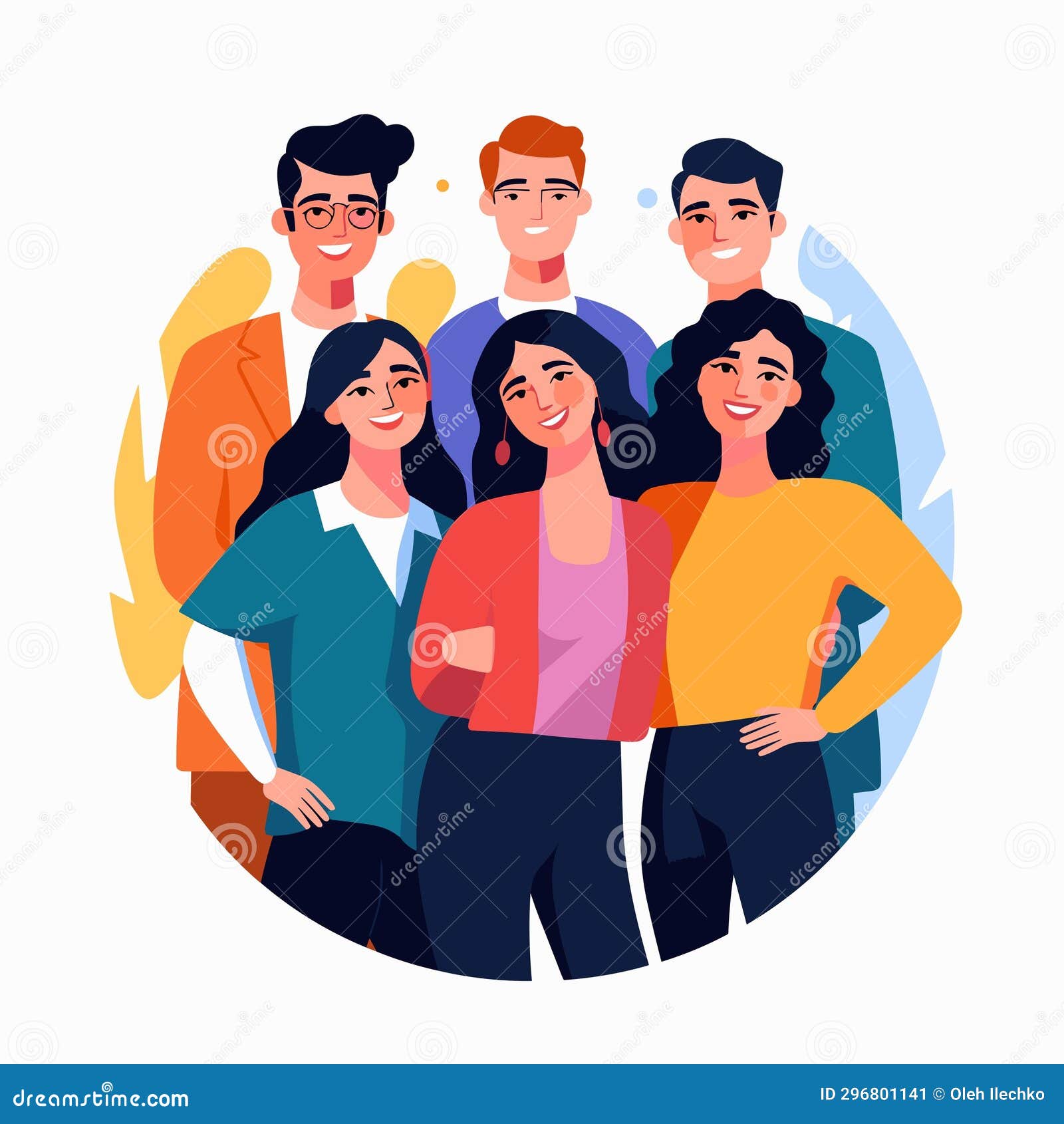 Team Collaboration Vector Flat Minimalistic Isolated Illustration Stock ...
