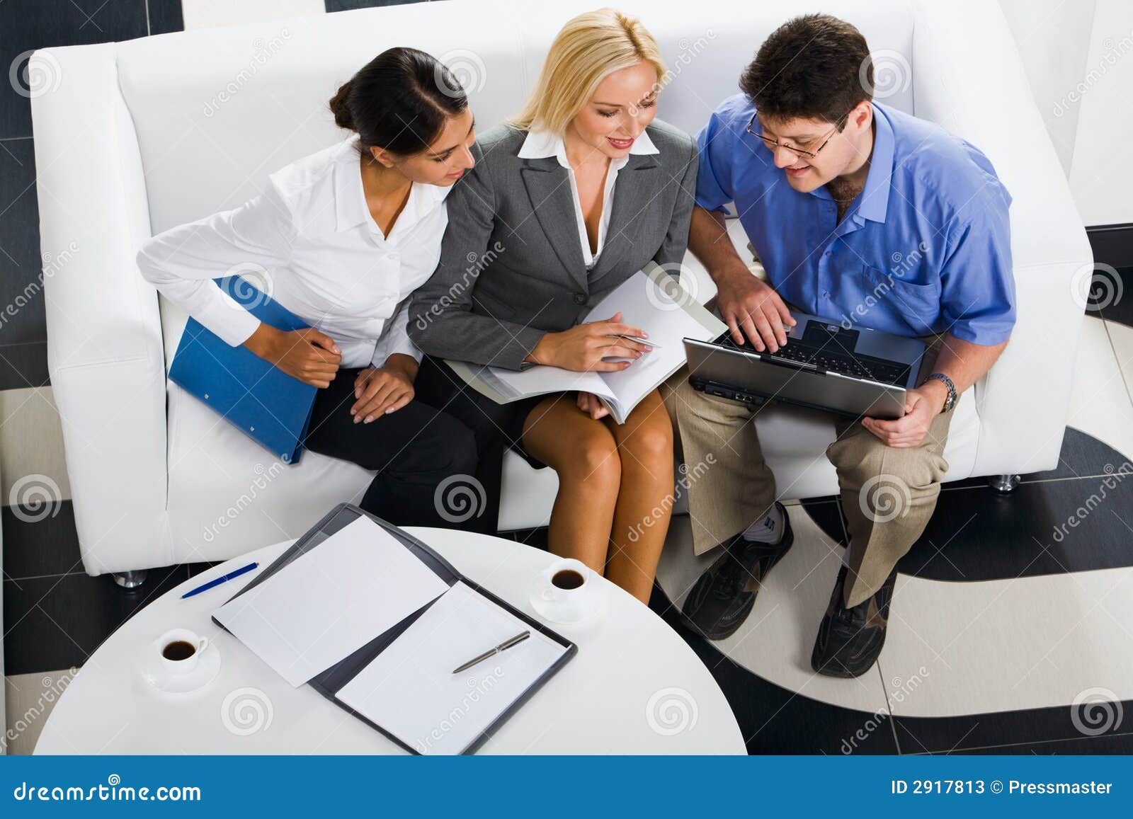 Team of colleagues stock image. Image of office, adult - 2917813