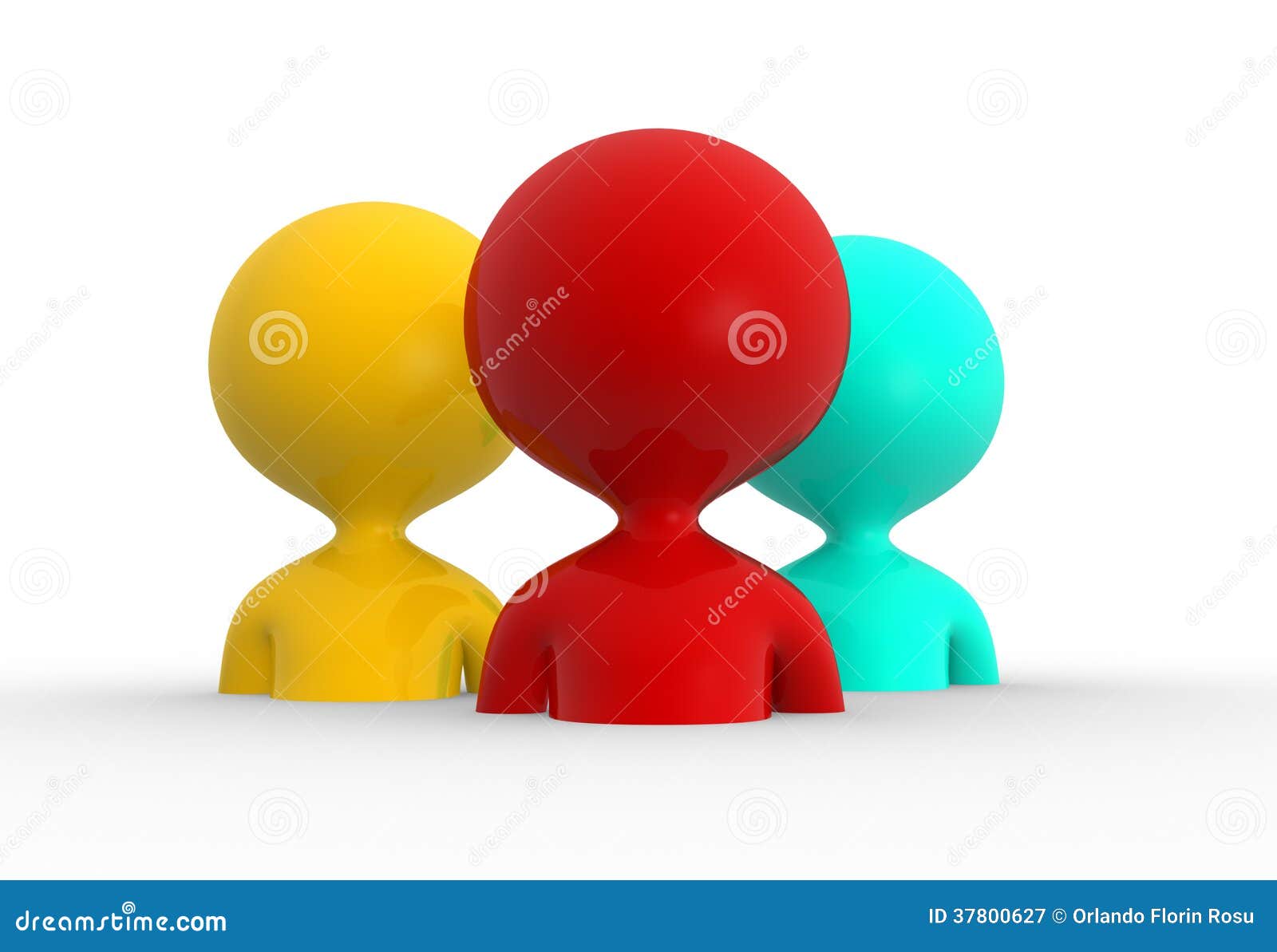 Team concept stock illustration. Illustration of female - 37800627
