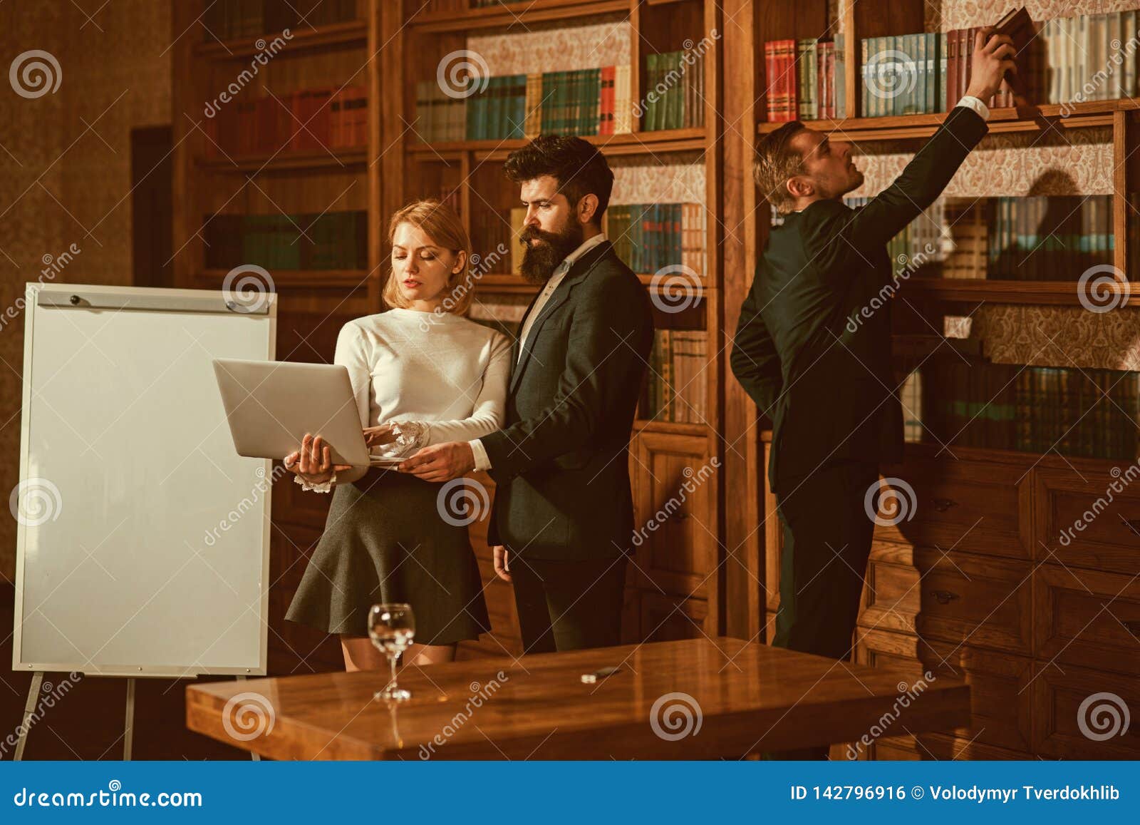 Team Concept. Group of People Train in Team Building and Using ...