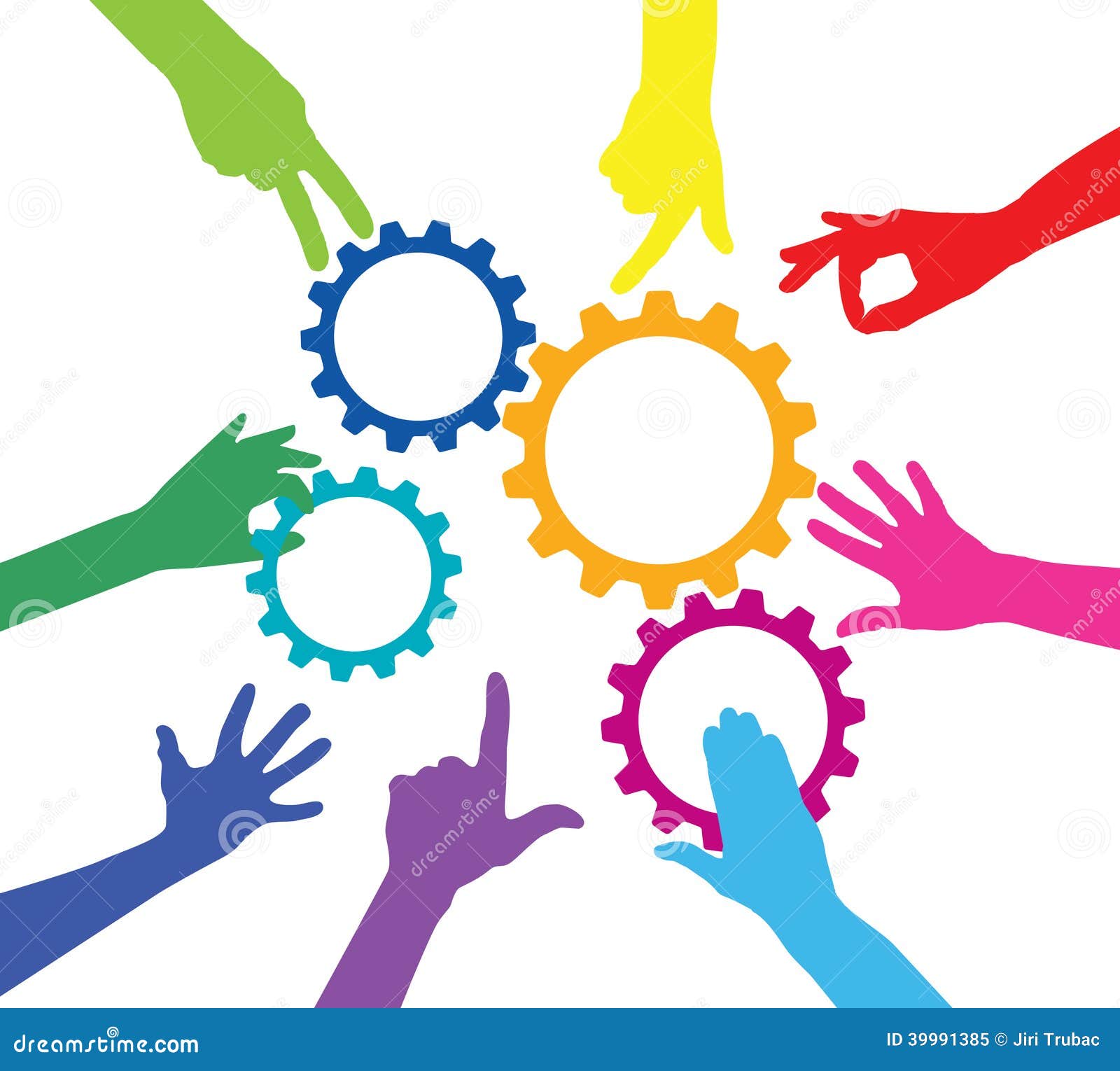 Team Consultation, Business Meeting Illustration Cartoon Vector ...