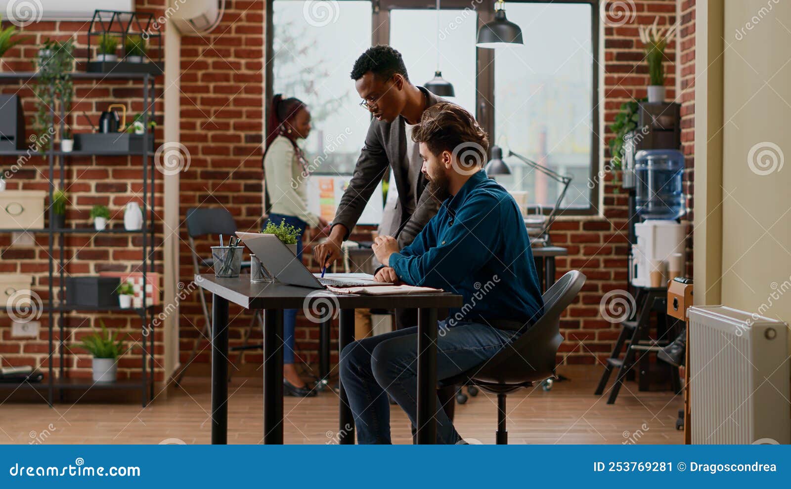 Team of Coworkers Analyzing Data Charts and Graphs on Papers Stock ...