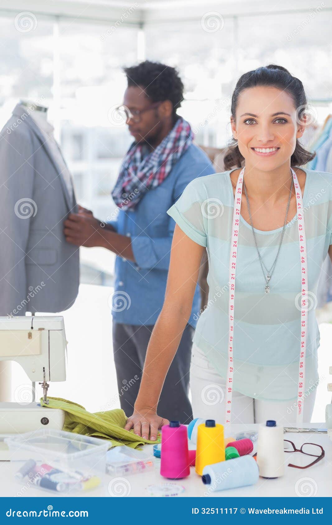 Team of Creative Designers Working Stock Image - Image of business ...