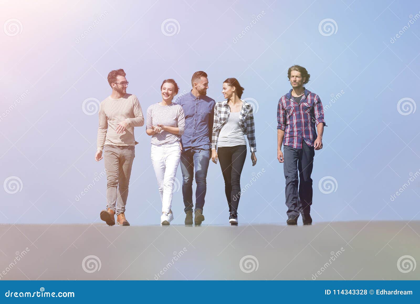 Team of Creative Young People .outdoors Stock Photo - Image of ...