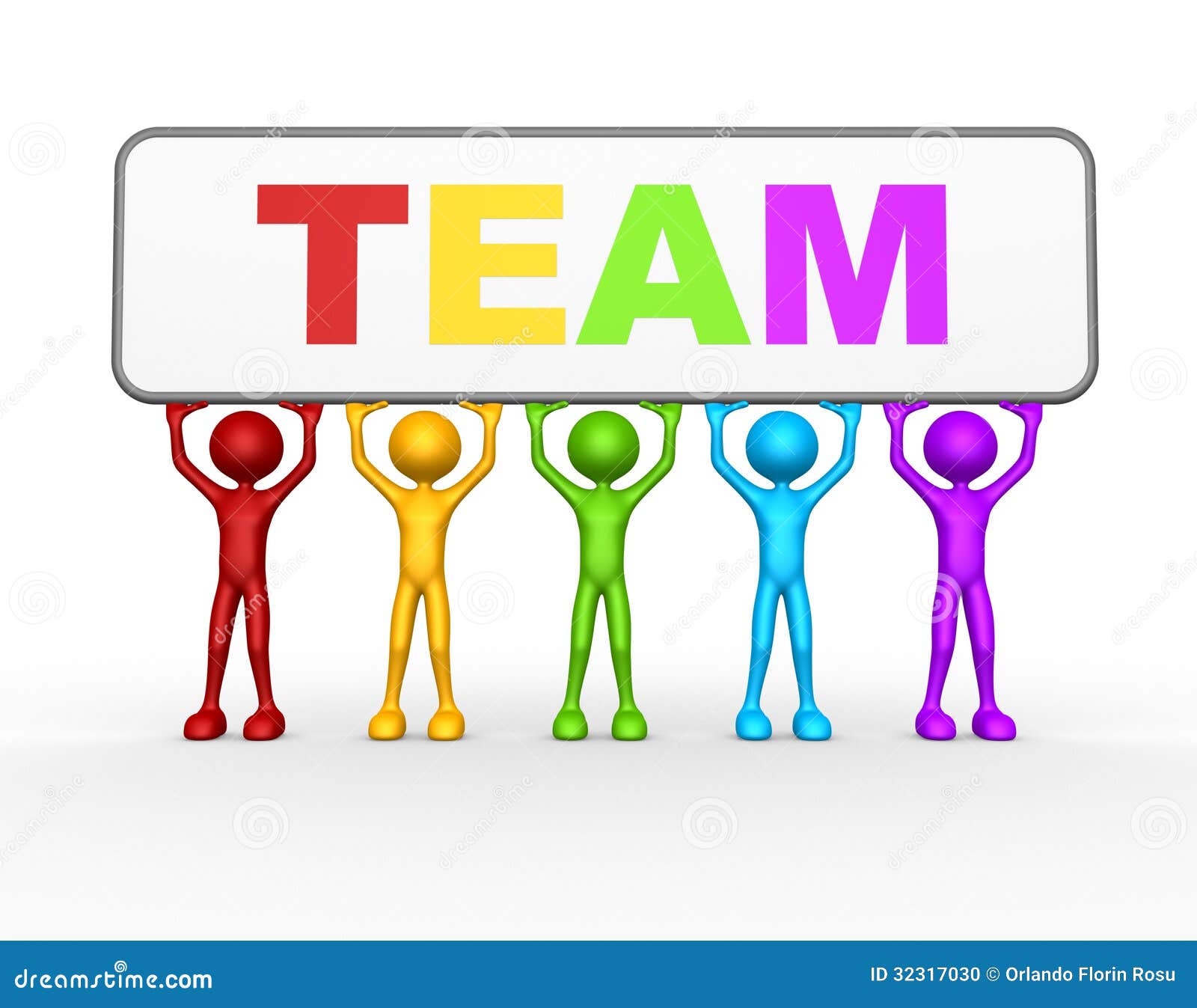 Team stock illustration. Illustration of message, banner - 32317030