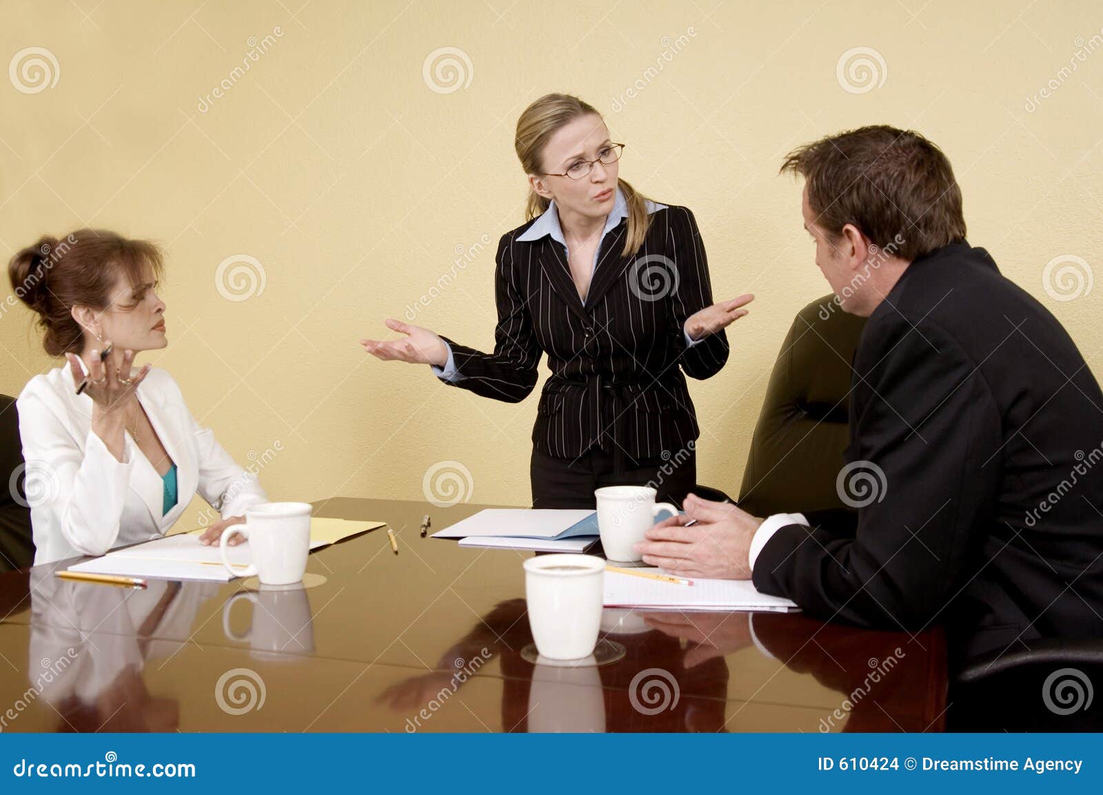 Team debate stock photo. Image of sober, office, corporation - 610424