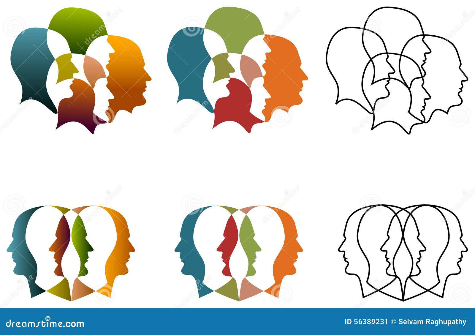 Team design stock vector. Illustration of contact, cheerful - 56389231