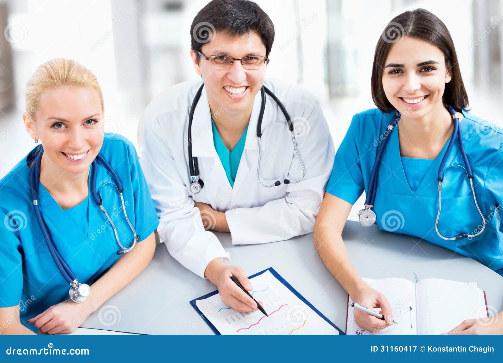 Team of doctors stock image. Image of cure, colleagues - 31160417