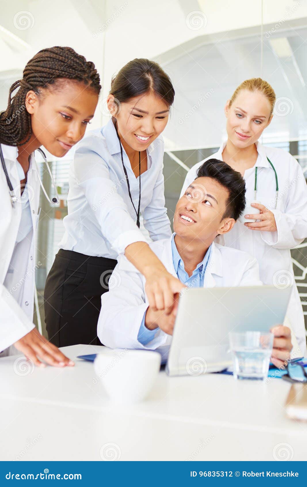 Team of Doctors in Training Stock Photo - Image of healthcare, doctors ...