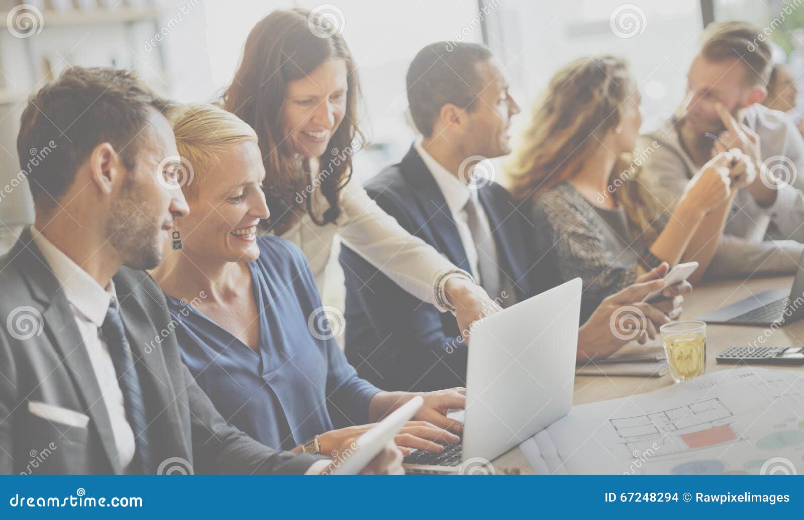 Team Engineering Corporate Discussion Workplace Concept Stock Photo ...