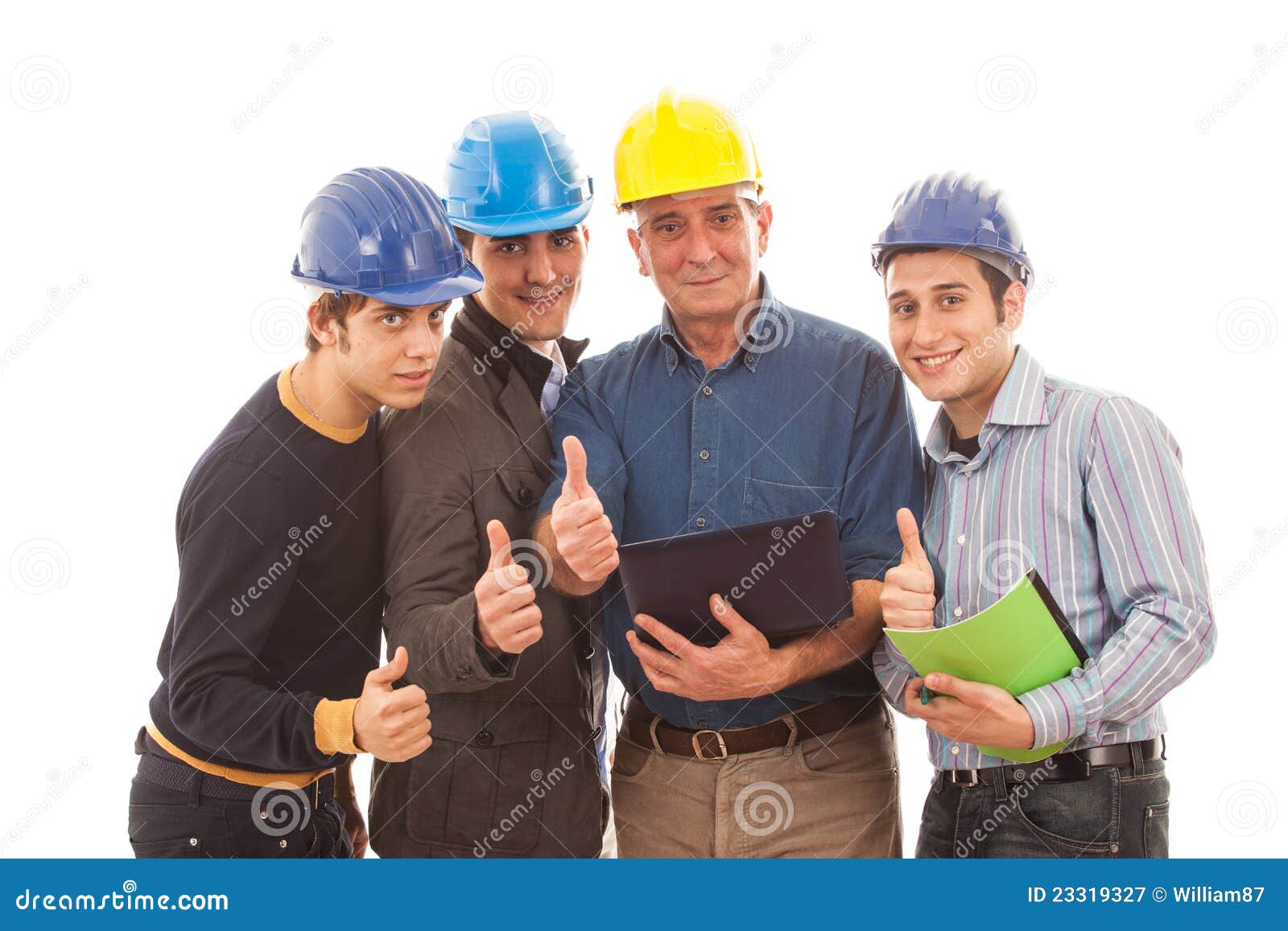 Team of Engineers stock image. Image of male, engineer - 23319327