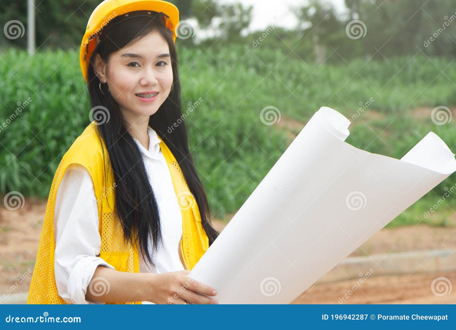 Team Engineers Surveying Land For Real Estate Property For Investment