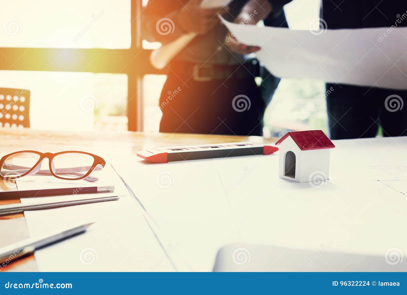 Team of Engineers Working Together. Stock Photo - Image of engineers ...