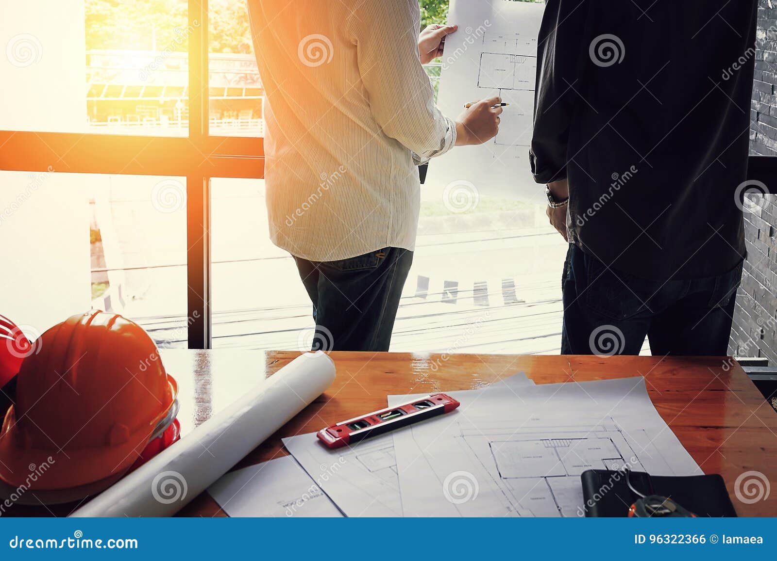 Team of Engineers Working Together. Stock Photo - Image of creative ...
