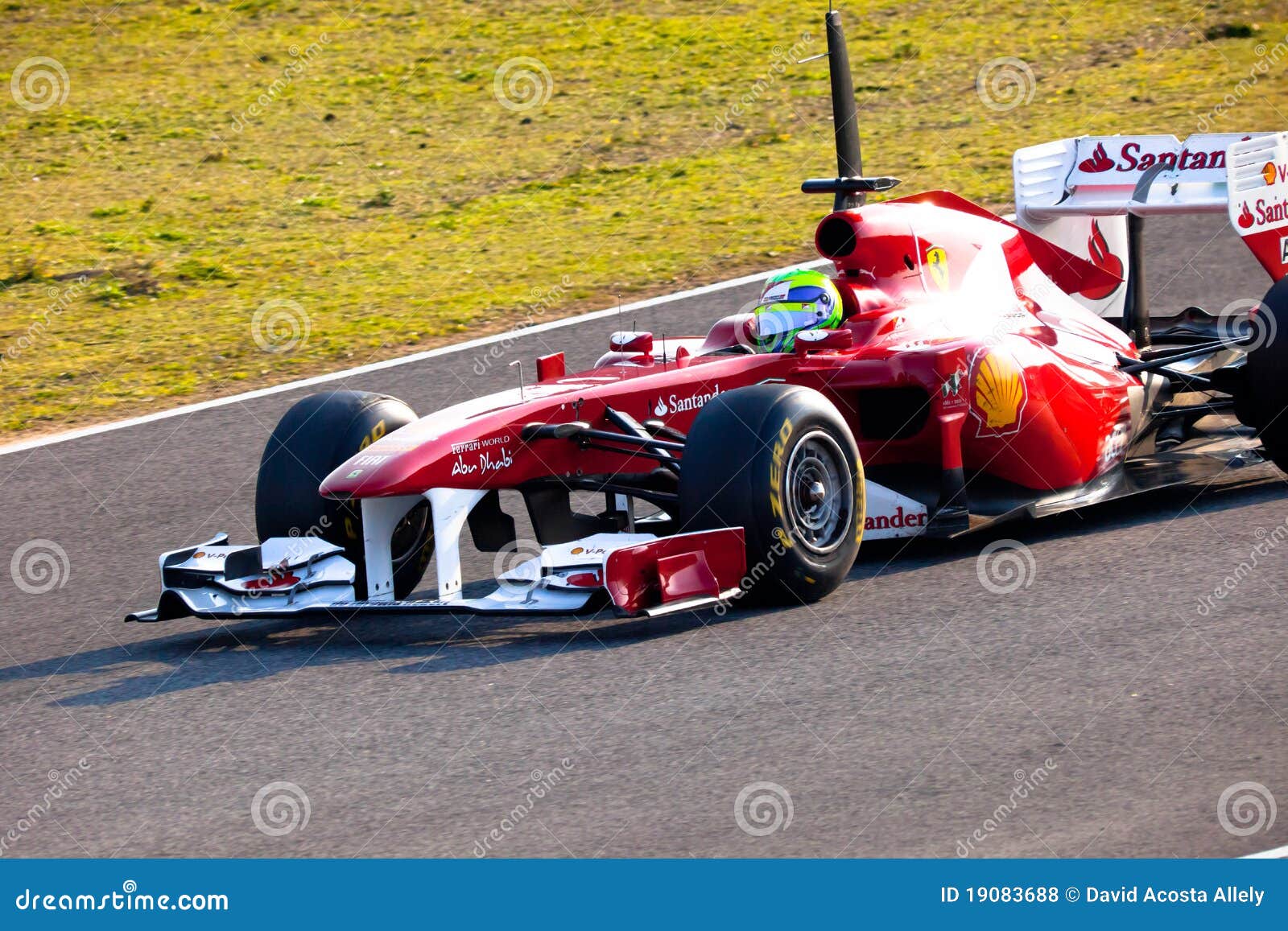 Team Ferrari F1, Felipe Massa, 2011 Editorial Stock Photo - Image of ...
