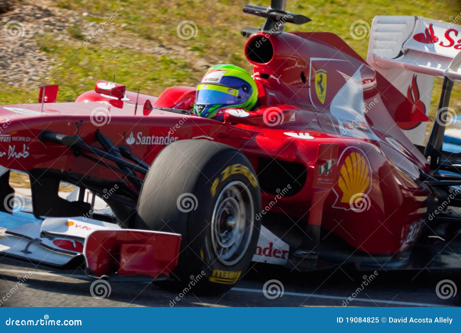 Team Ferrari F1, Felipe Massa, 2011 Editorial Image - Image of drive ...