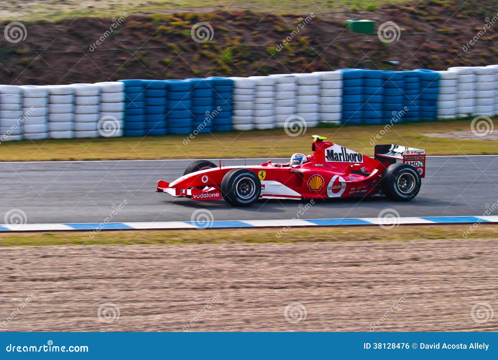Team Ferrari F1, Marc Gene , 2004 Editorial Photo - Image of sport ...