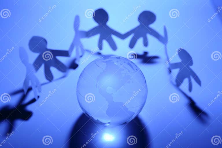 Team and globe stock photo. Image of hands, bonding, partner - 4143596