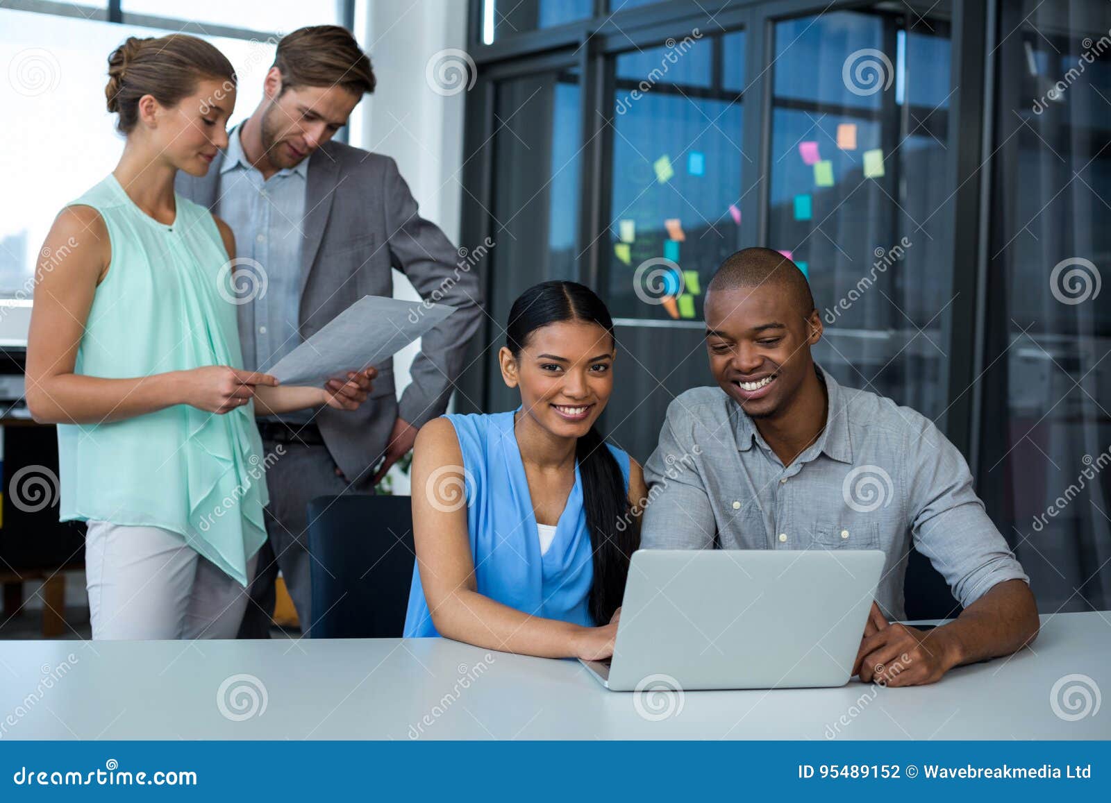 Team of Graphic Designers Working Together Stock Photo - Image of ...