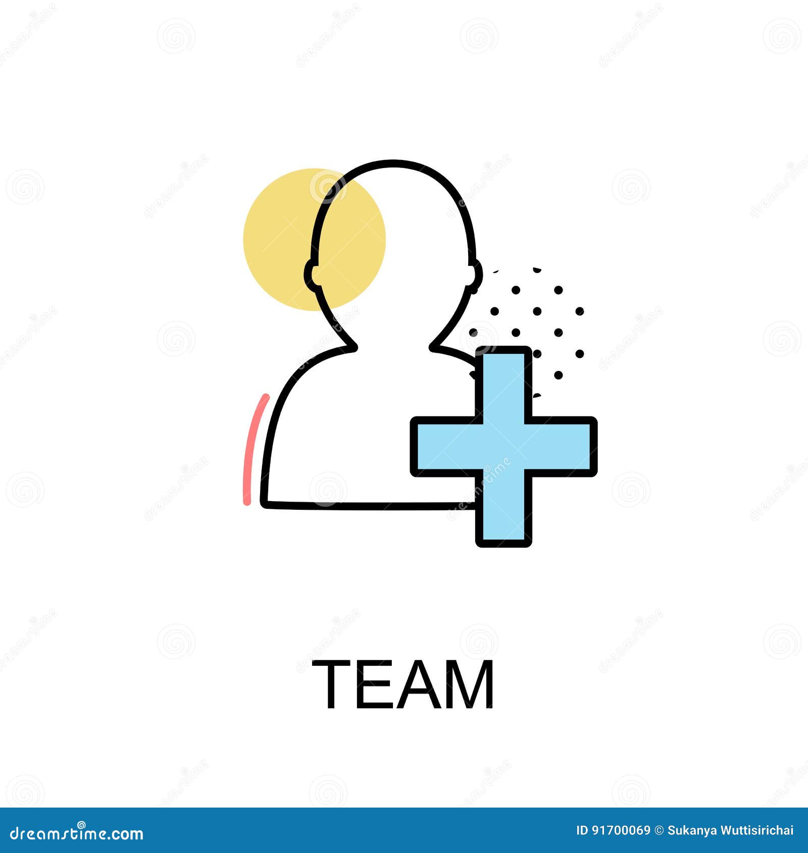 Team Graphic Icon.Vector Illustration. Stock Illustration ...
