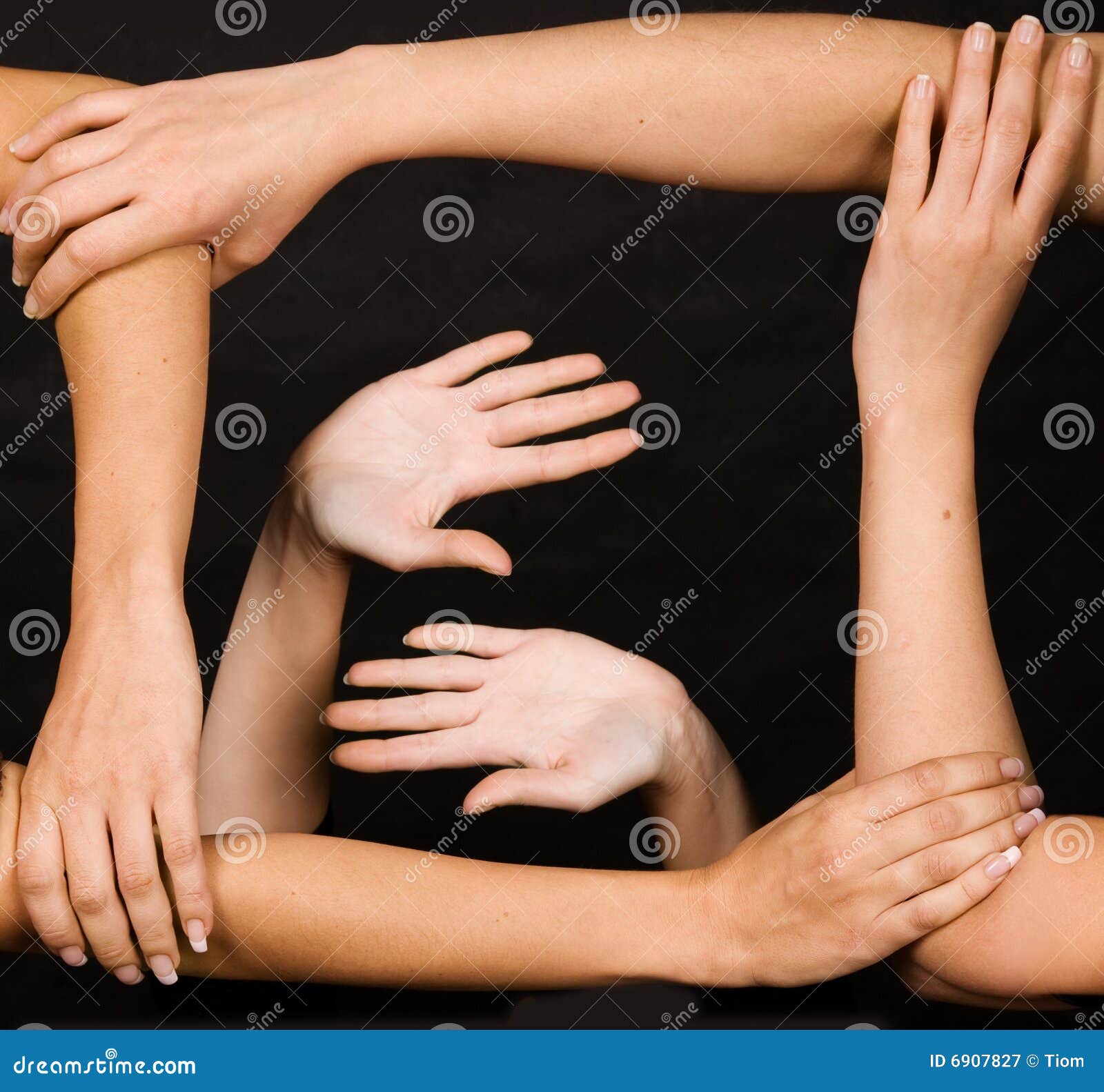 Team hand work stock image. Image of gesturing, people - 6907827