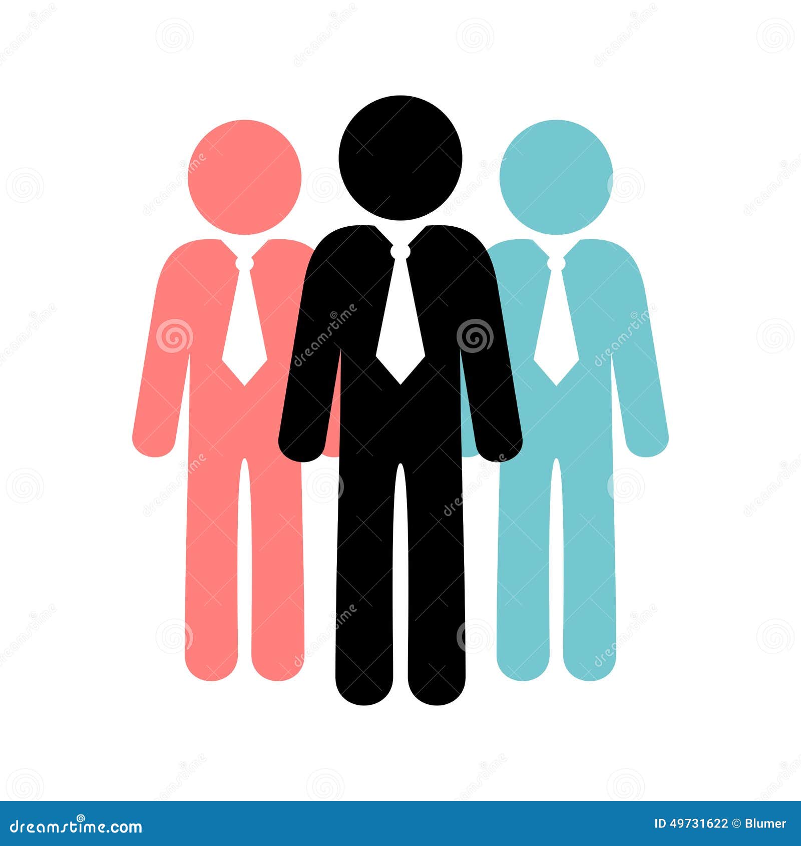 Team icon stock vector. Illustration of background, group - 49731622