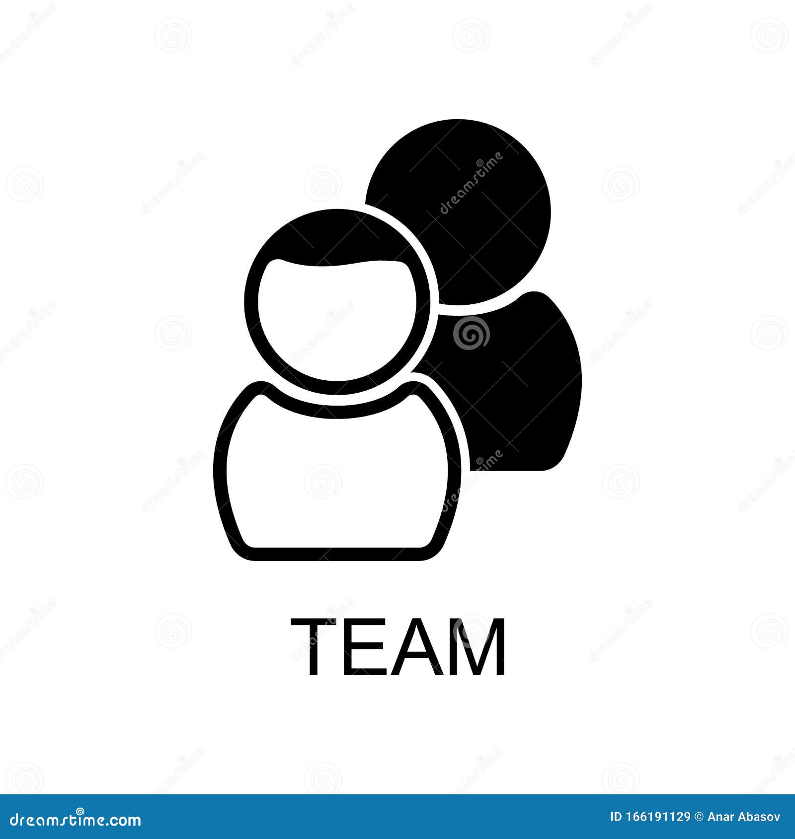 Team Icon. Element of Software Development Signs with Name for Mobile ...
