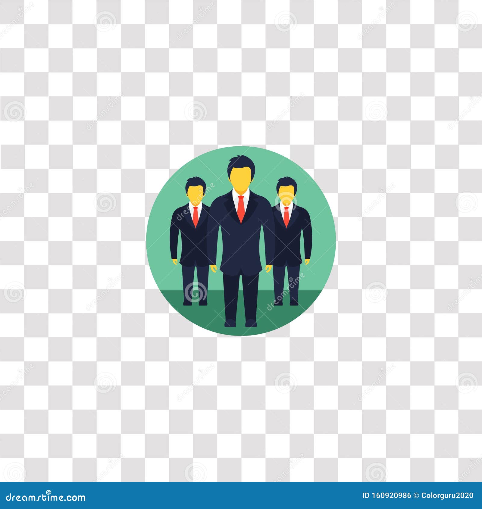 Team Icon Sign and Symbol. Team Color Icon for Website Design and ...