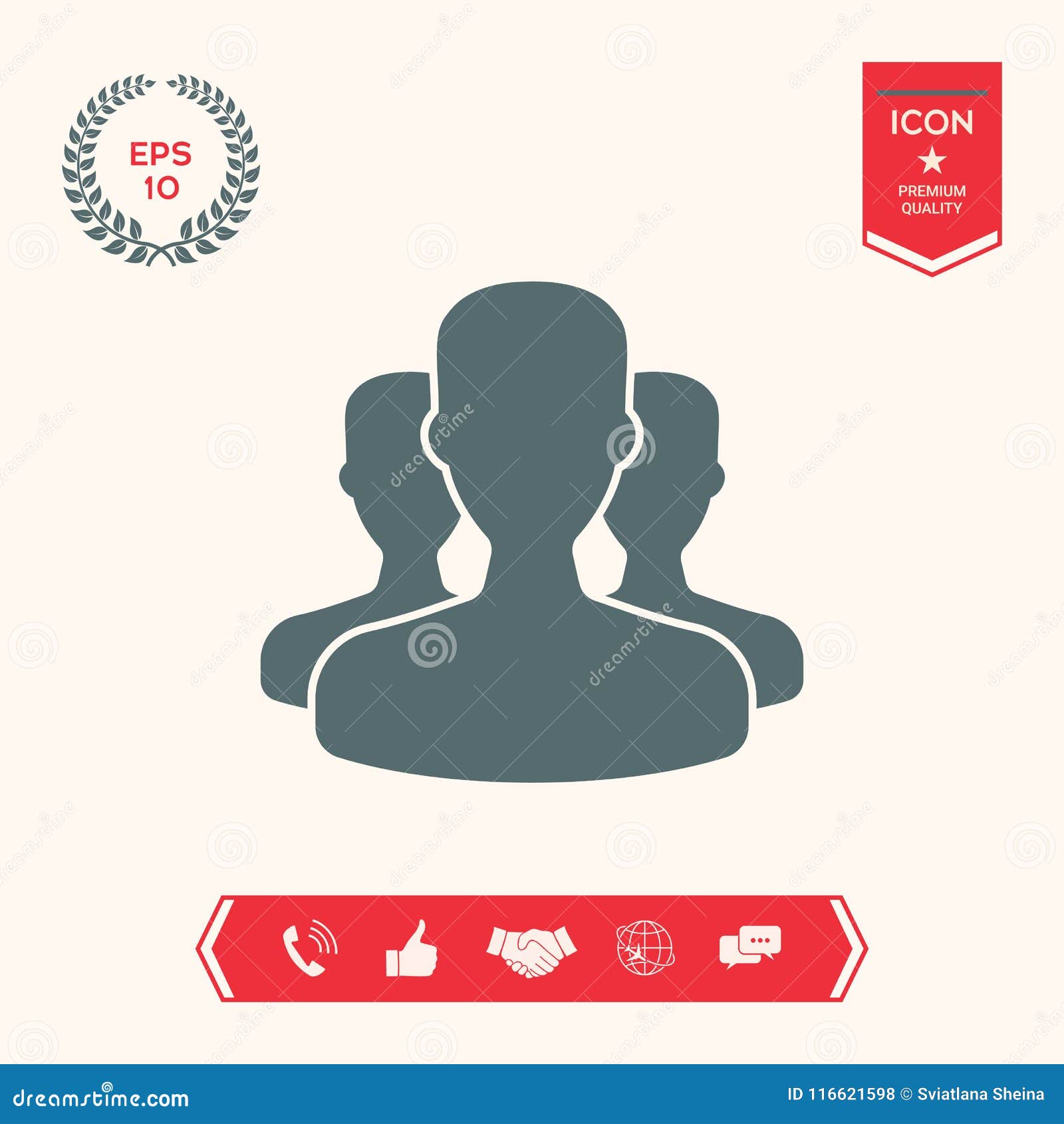 Team Icon Symbol ilustração do vetor. Ilustração de sinal - 116621598